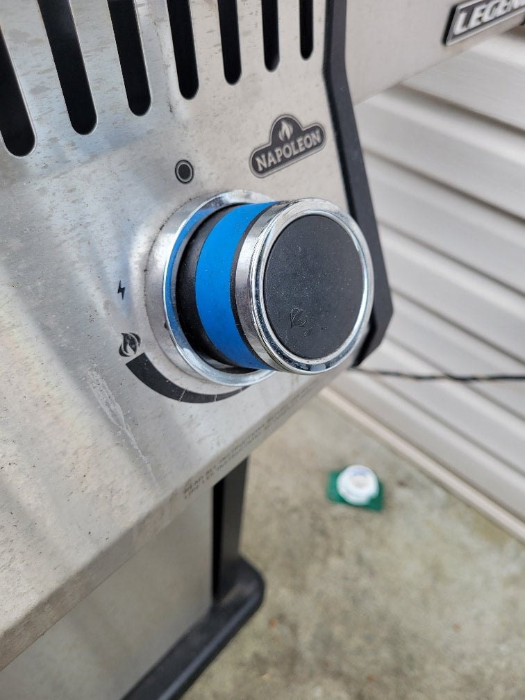 Napoleon OEM Large Blue Control Knob | BBQ ELEGANT Boutique en Ligne